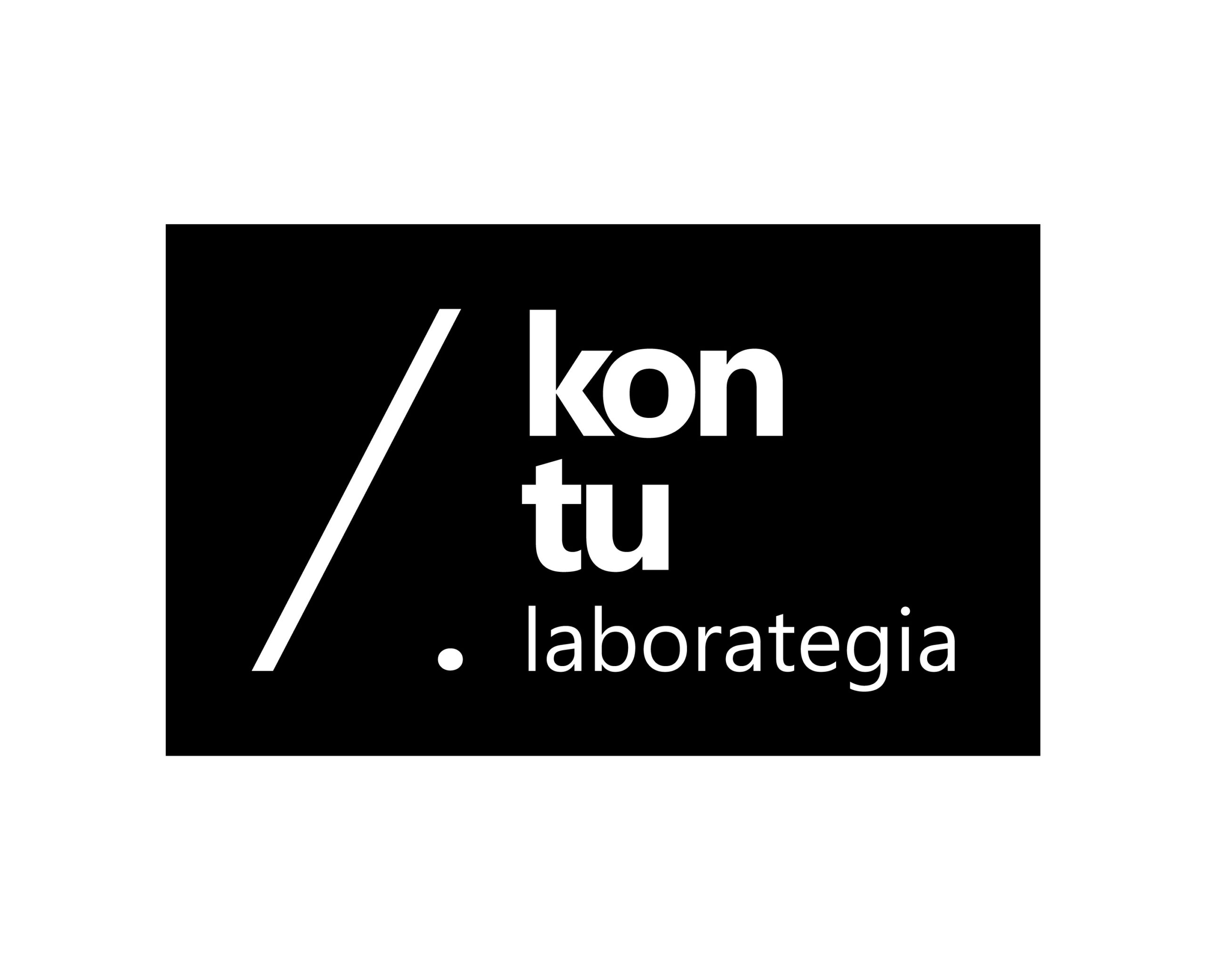 Inicio - Kontu laborategia